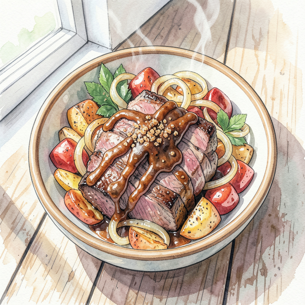 BBQ Beef Bowl Recipe: Tender Beef and Savory Sauce in a Bowl - BBQ ...