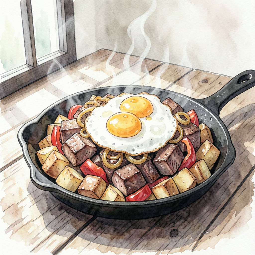 BBQ Brisket Hash Recipe: Smoky Breakfast Skillet Perfection - BBQ Grill ...