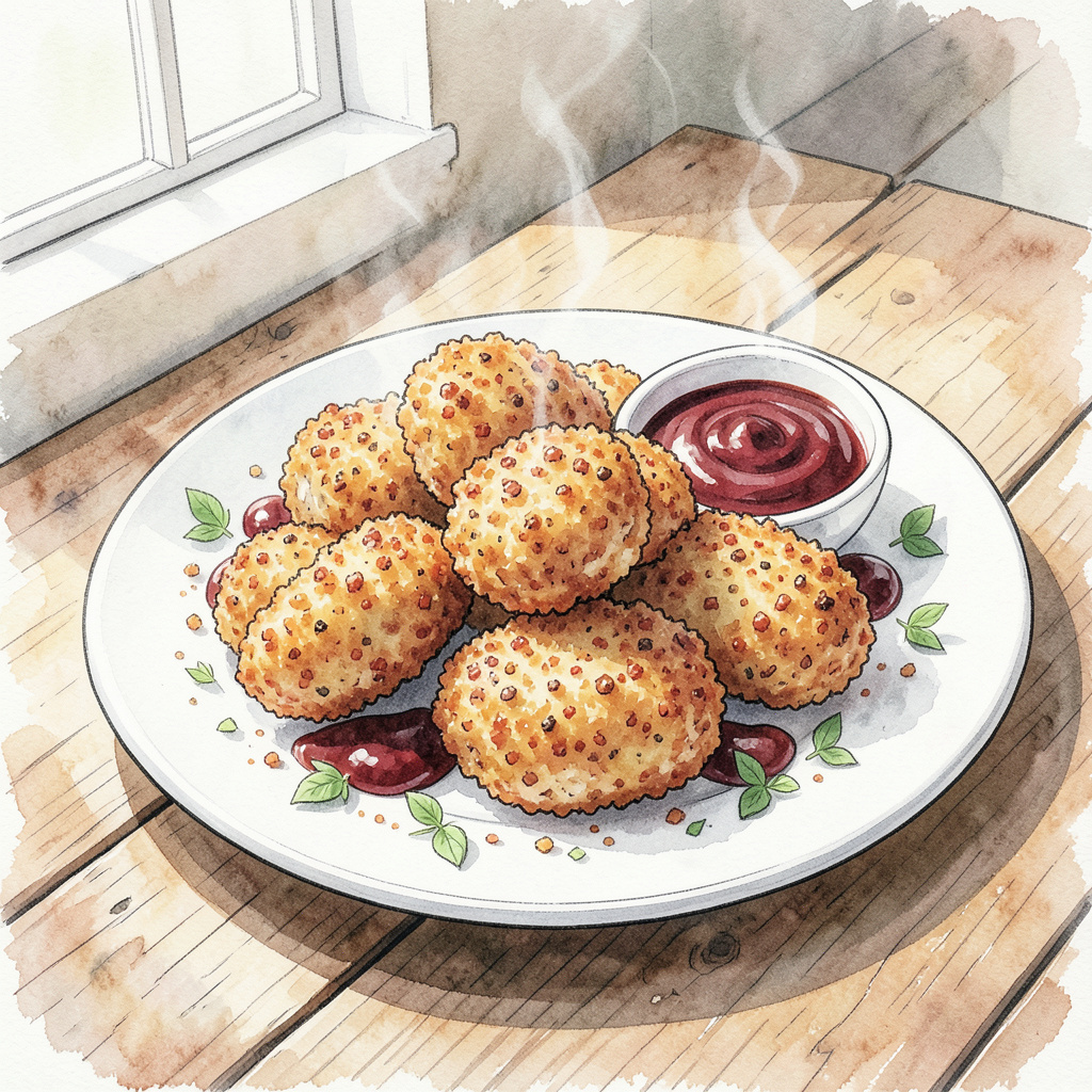 BBQ Chicken Nuggets Recipe: Crispy Outside, Juicy Inside - BBQ Grill ...