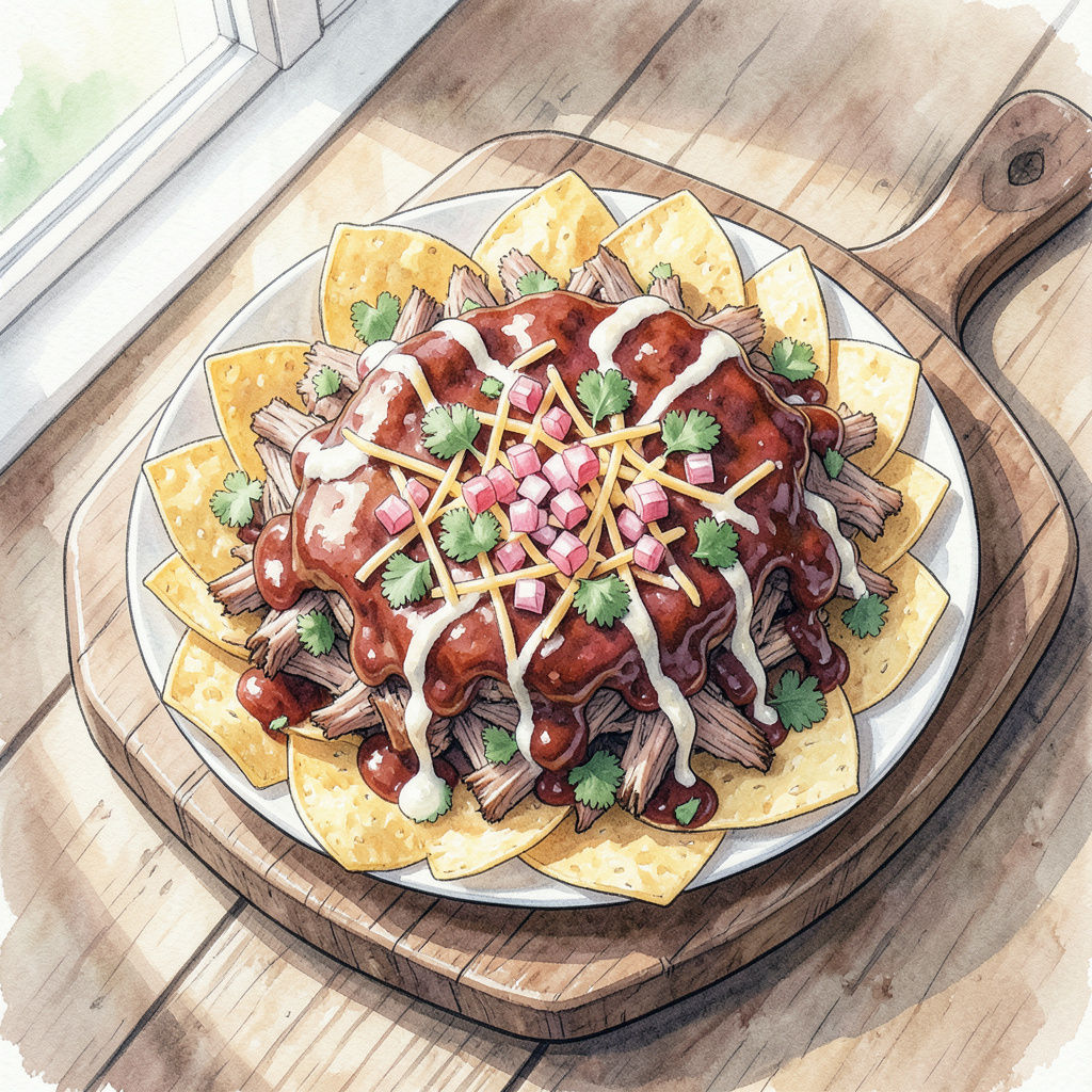 BBQ Pulled Pork Nachos Recipe: Ultimate Party Snack Pleaser - BBQ Grill ...