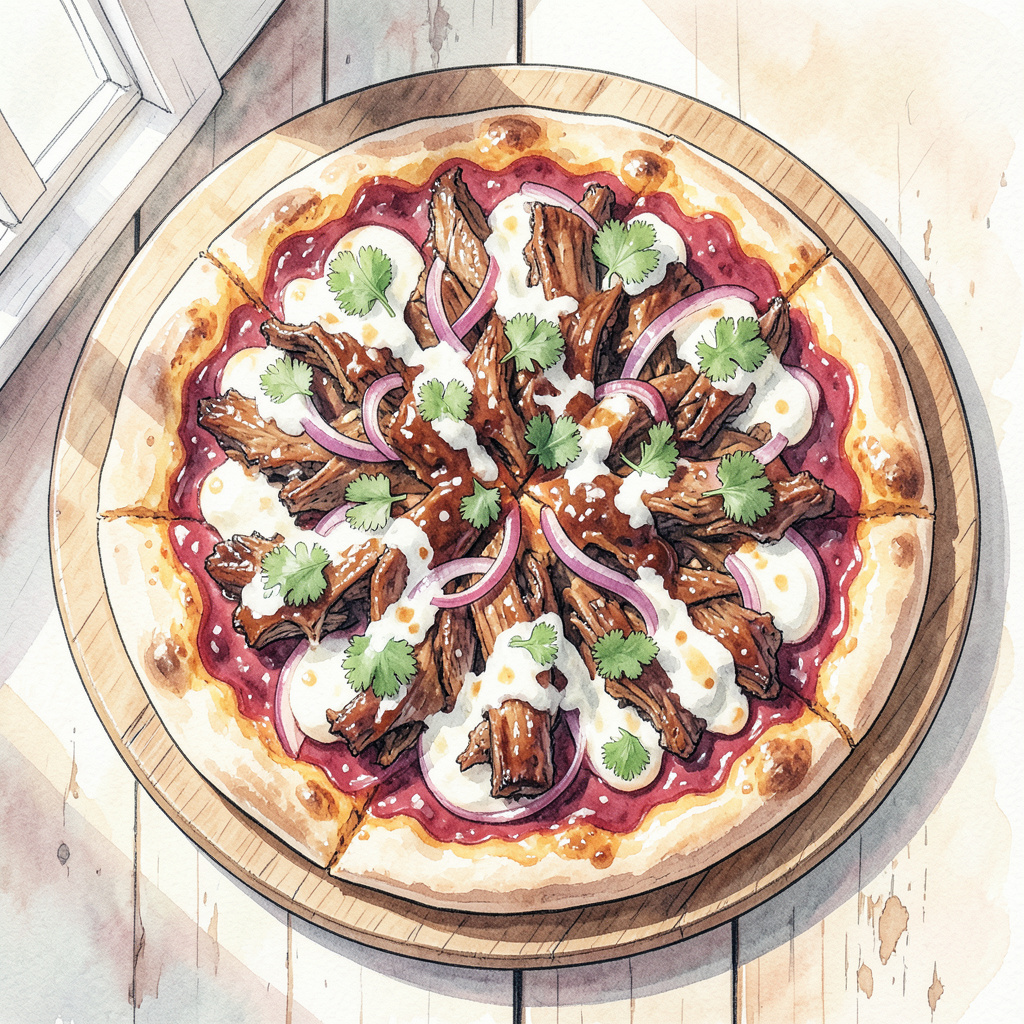 BBQ Pulled Pork Pizza Recipe: BBQ Fusion on a Crispy Crust - BBQ Grill ...