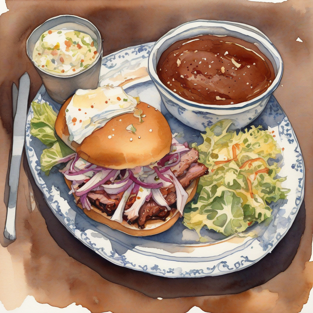BBQ Sandwiches Recipe: Tender Meat and Crunchy Slaw - BBQ Grill Recipes