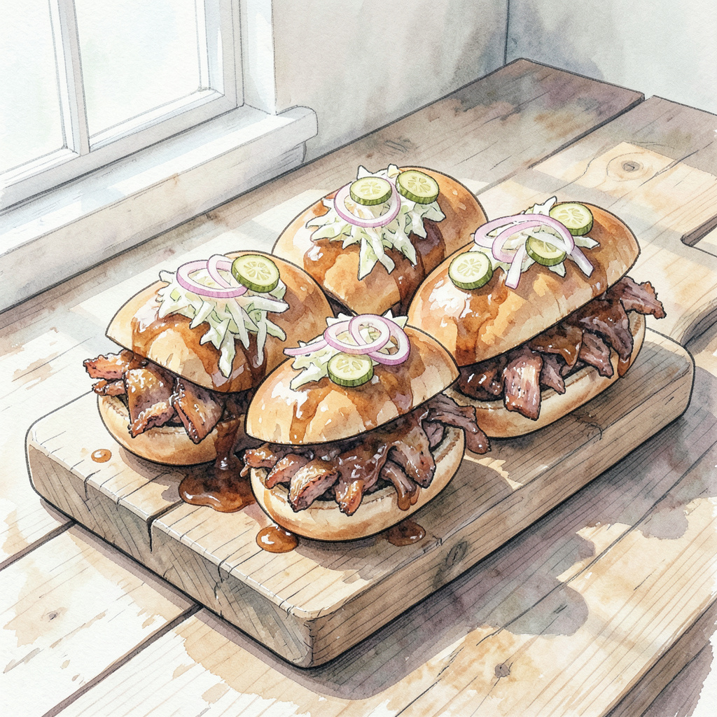 BBQ Sliders Recipe: Tender Meat and Crispy Buns in Minutes - BBQ Grill ...
