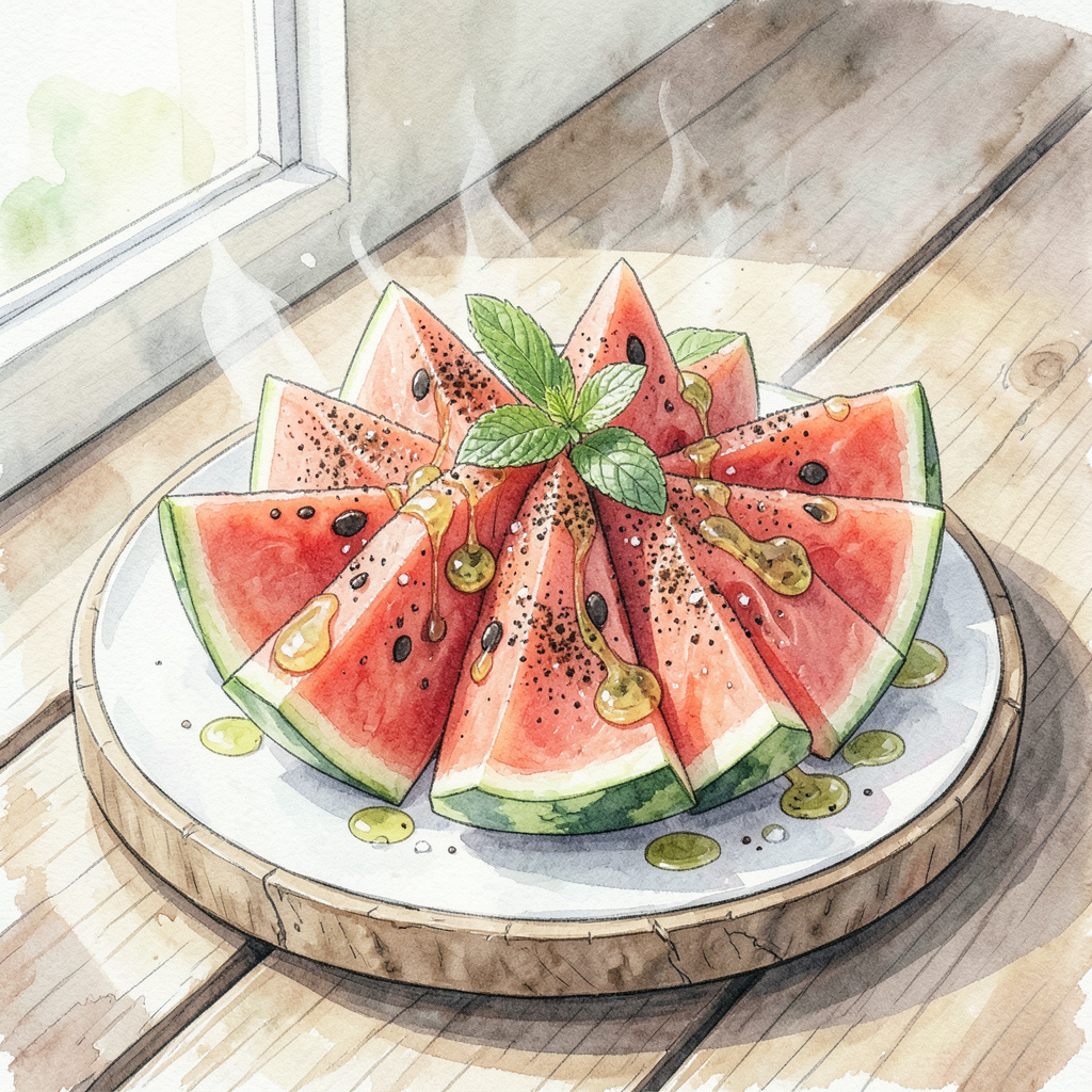 BBQ Watermelon Recipe: Smoky Summer Refreshment - BBQ Grill Recipes