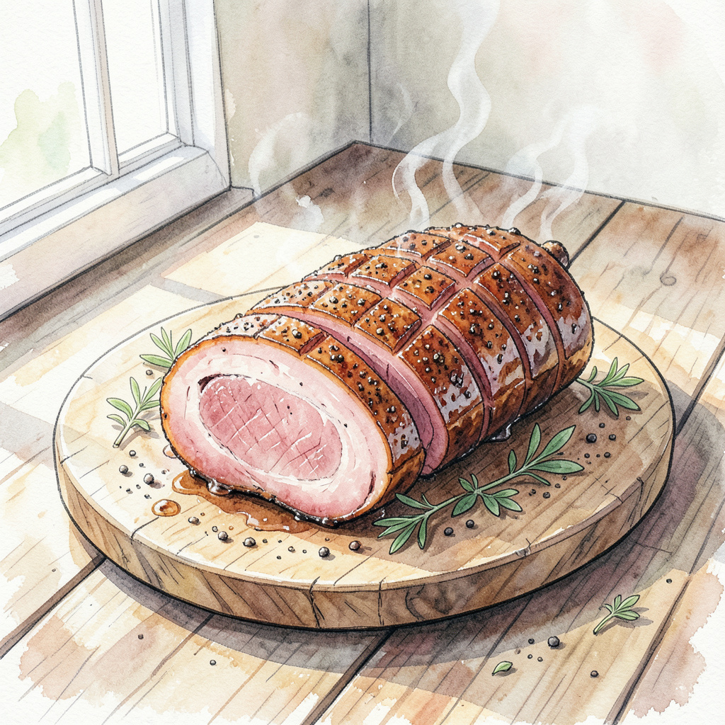 Smoked Ham BBQ Recipe: Fall-Off-The-Bone Tender and Smoky - BBQ Grill ...