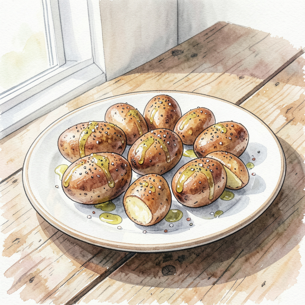 Baked Small Potatoes Recipe: Perfectly Crispy Skins Every Time - BBQ ...