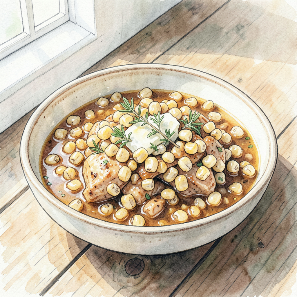 Dried Corn Recipe: Rehydrated to Perfection in Savory Broth - BBQ Grill ...