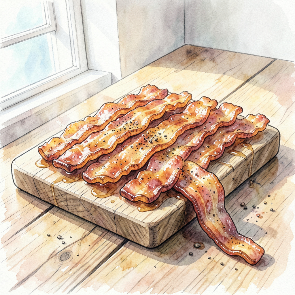 Maple Glazed Bacon Recipe: Sweet & Smoky Morning Perfection - BBQ Grill ...
