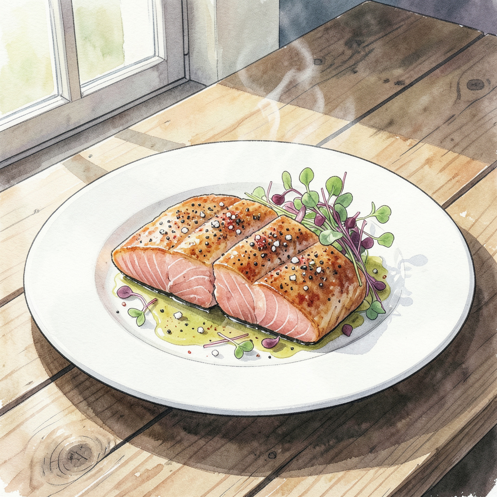 Restaurant Salmon Recipe: Pan-Seared Perfection Every Time - BBQ Grill ...