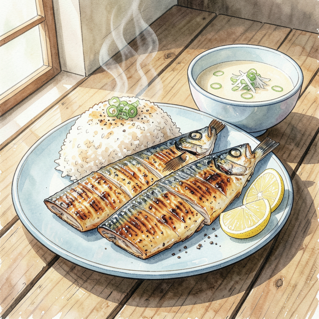 Saba Shioyaki Recipe: Simple Salt-Grilled Mackerel Perfection - BBQ ...
