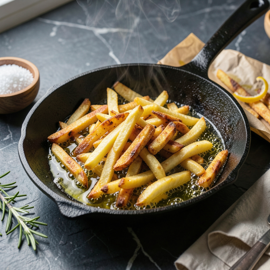Frying French Fries in Olive Oil: Crispy Golden Batches Every Time ...