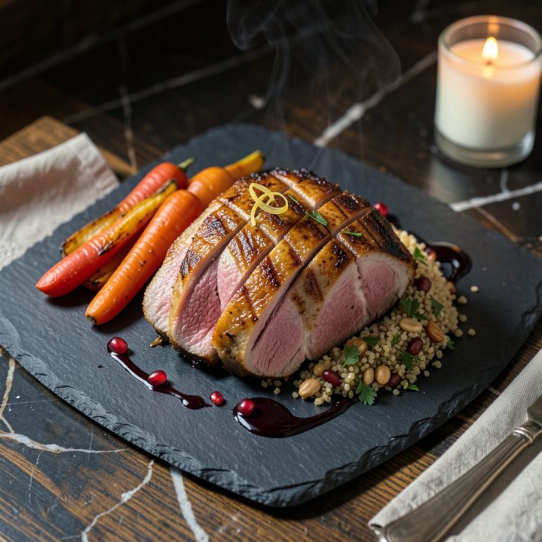 Reverse Sear Duck Breast: Crispy Skin and Perfectly Pink Centers - BBQ ...